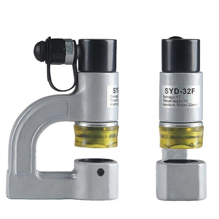 Portable hydraulic mild steel hole making tool SYD-32F iGeelee