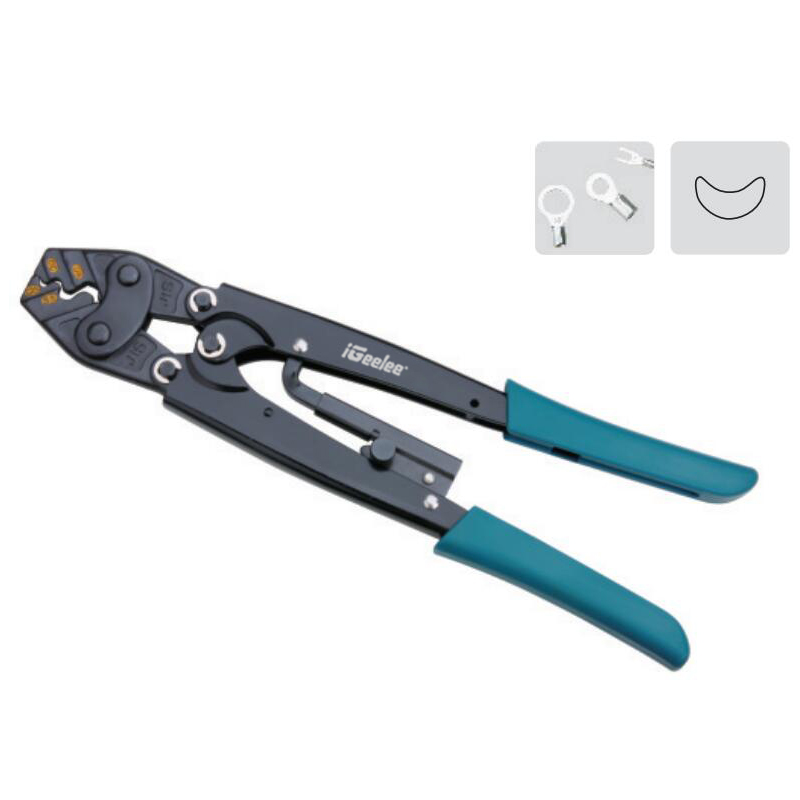 Wire Terminal Crimping Tool HD-8L range 1.25-8mm²